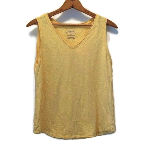Chico's | Tops | Chicos The Ultimate Tee Womens Size Cotton Blend ...